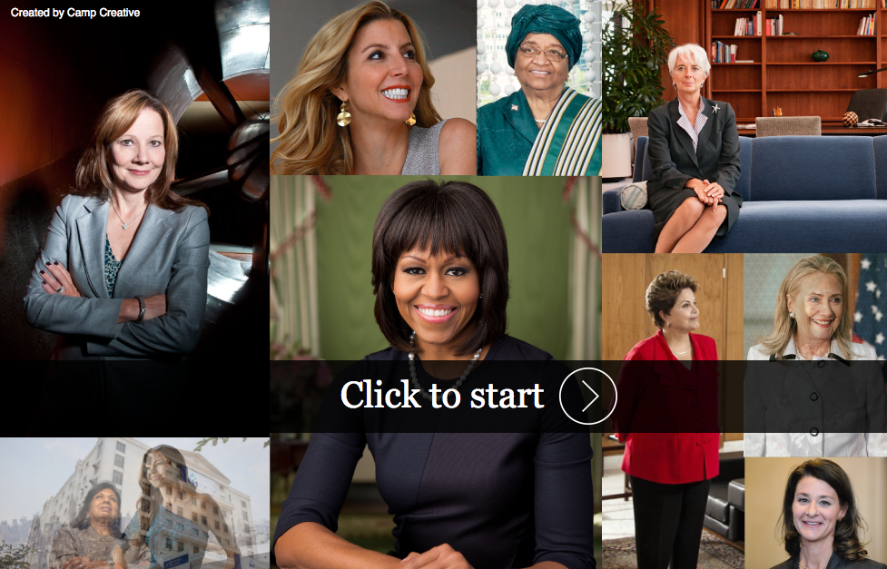 The 10th Anniversary of the World's Most Powerful Women - Camp Creative